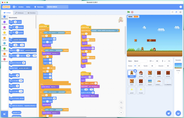 SCRATCH: Mario Bros - DOPLAY